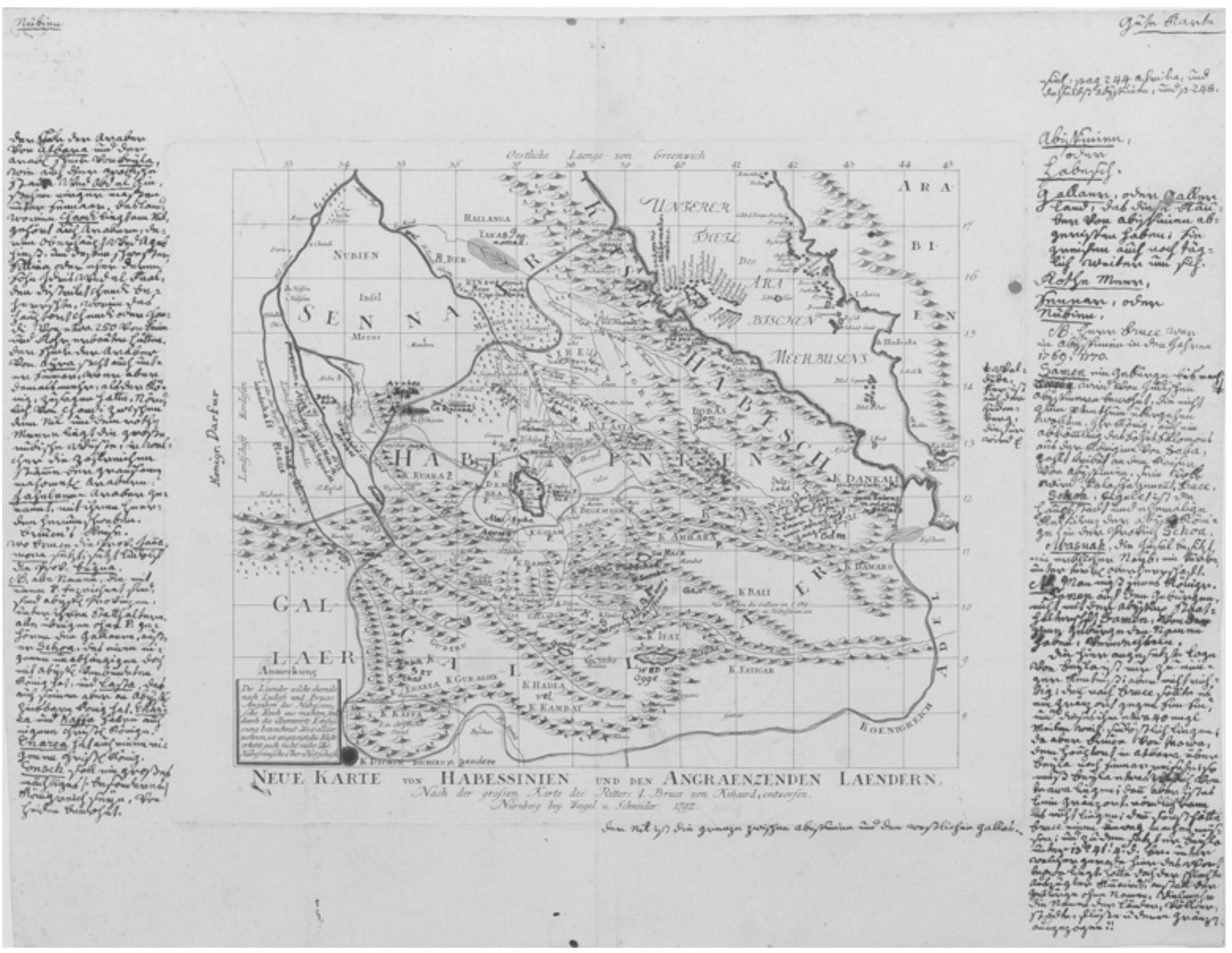 Figure 1 - from An Annotated Late Eighteenth Century Map of