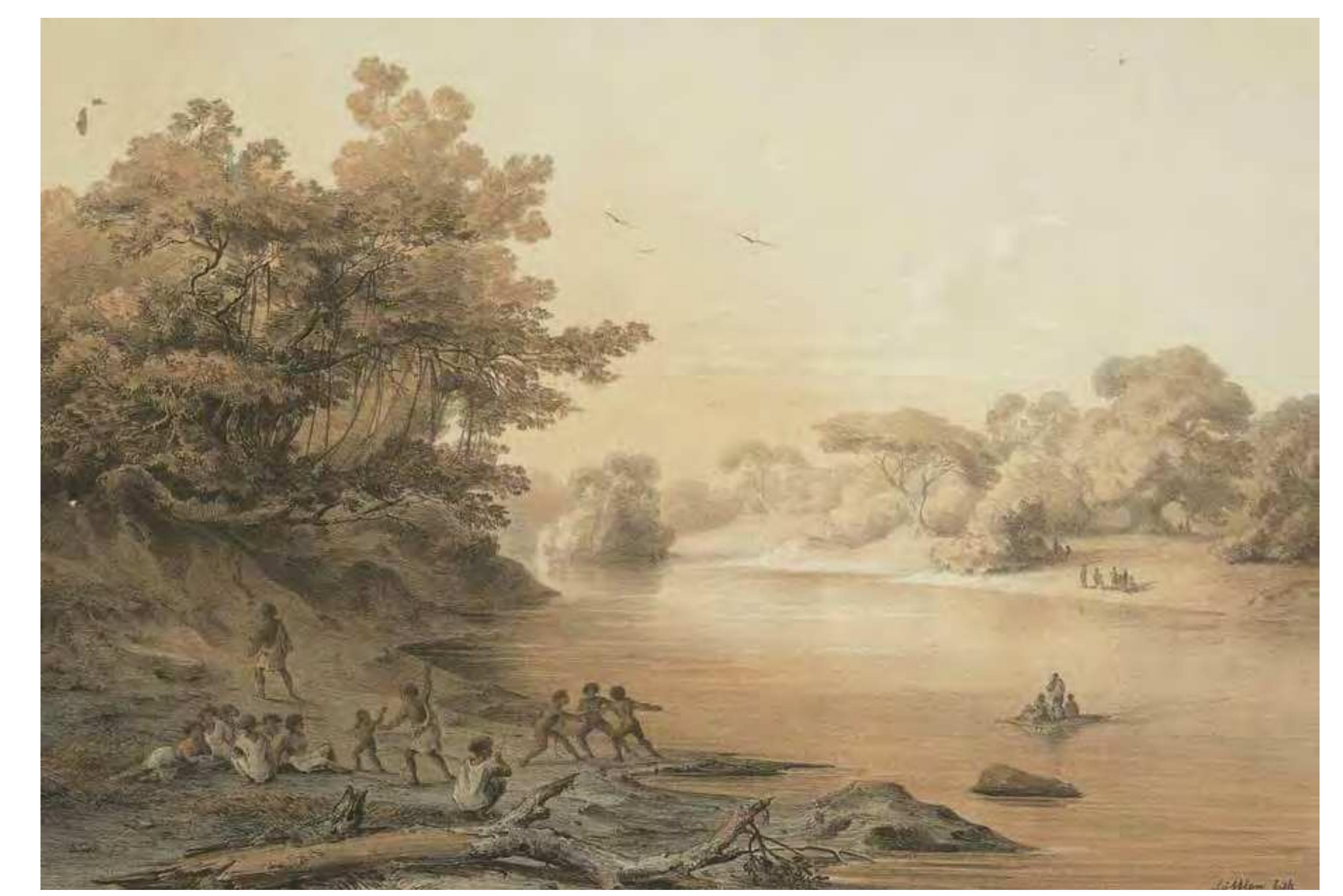 Johannes martin bernatz, river hawash