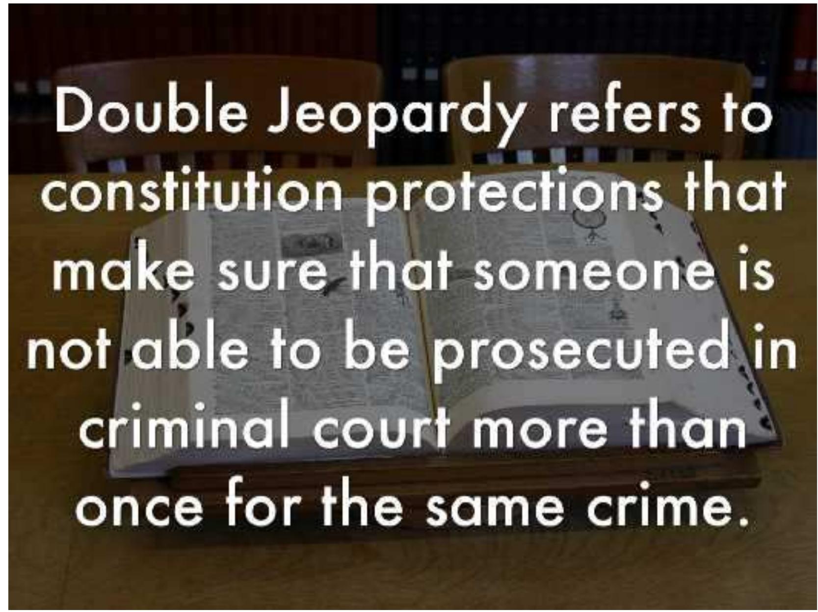 (PDF) CONCEPT OF DOUBLE JEOPARDY i