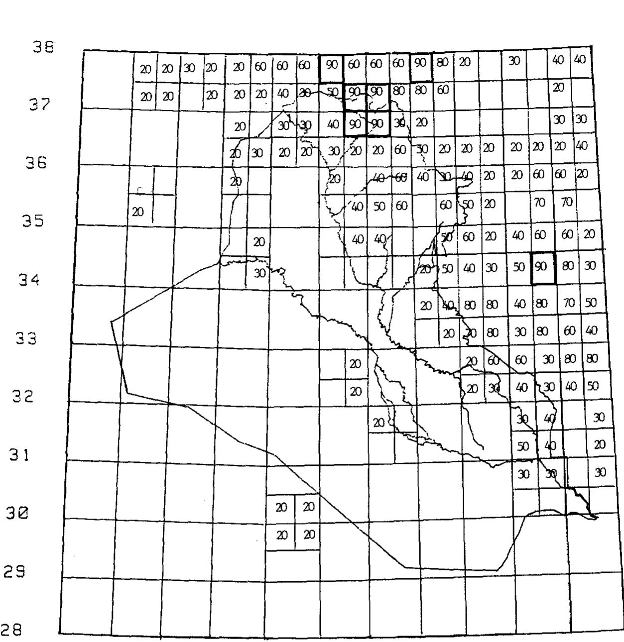 Figure 5 - from Seismic intensity zoning and earthquake risk