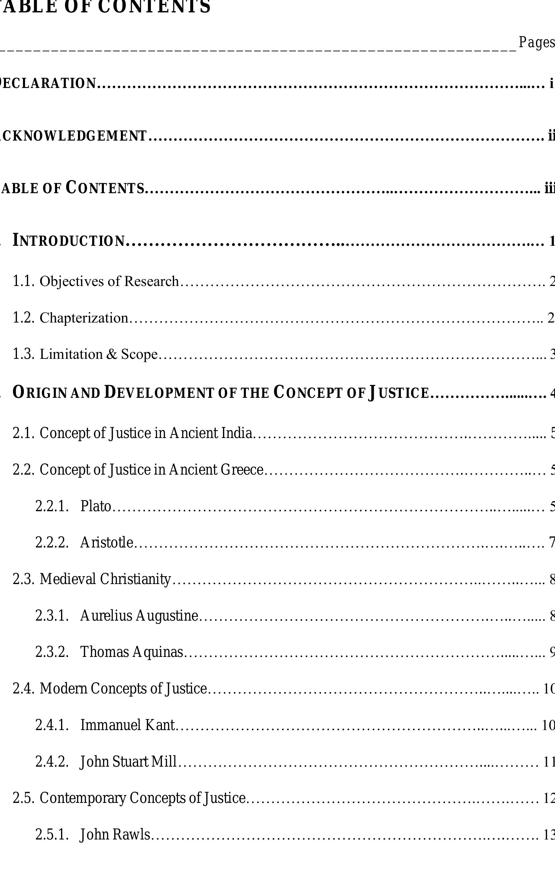 (PDF) THE CONCEPT OF JUSTICE AND ITS DIFFERENT FACETS