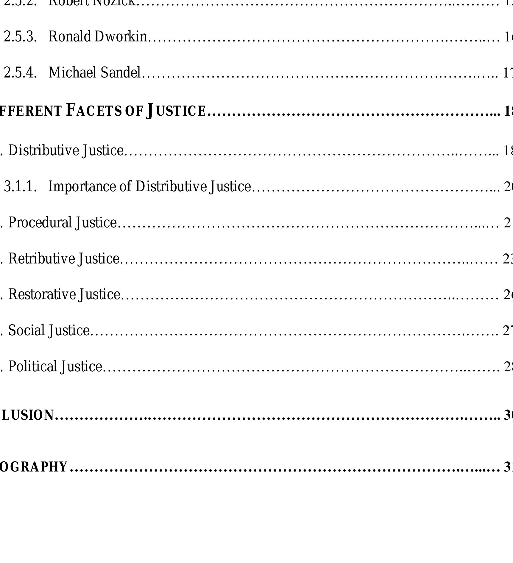 (PDF) THE CONCEPT OF JUSTICE AND ITS DIFFERENT FACETS