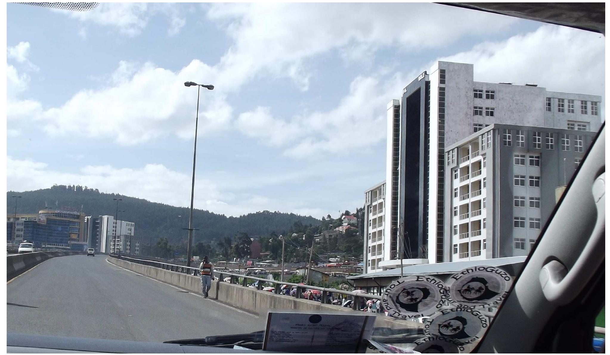 34 two identical ten-storey administrative building in the