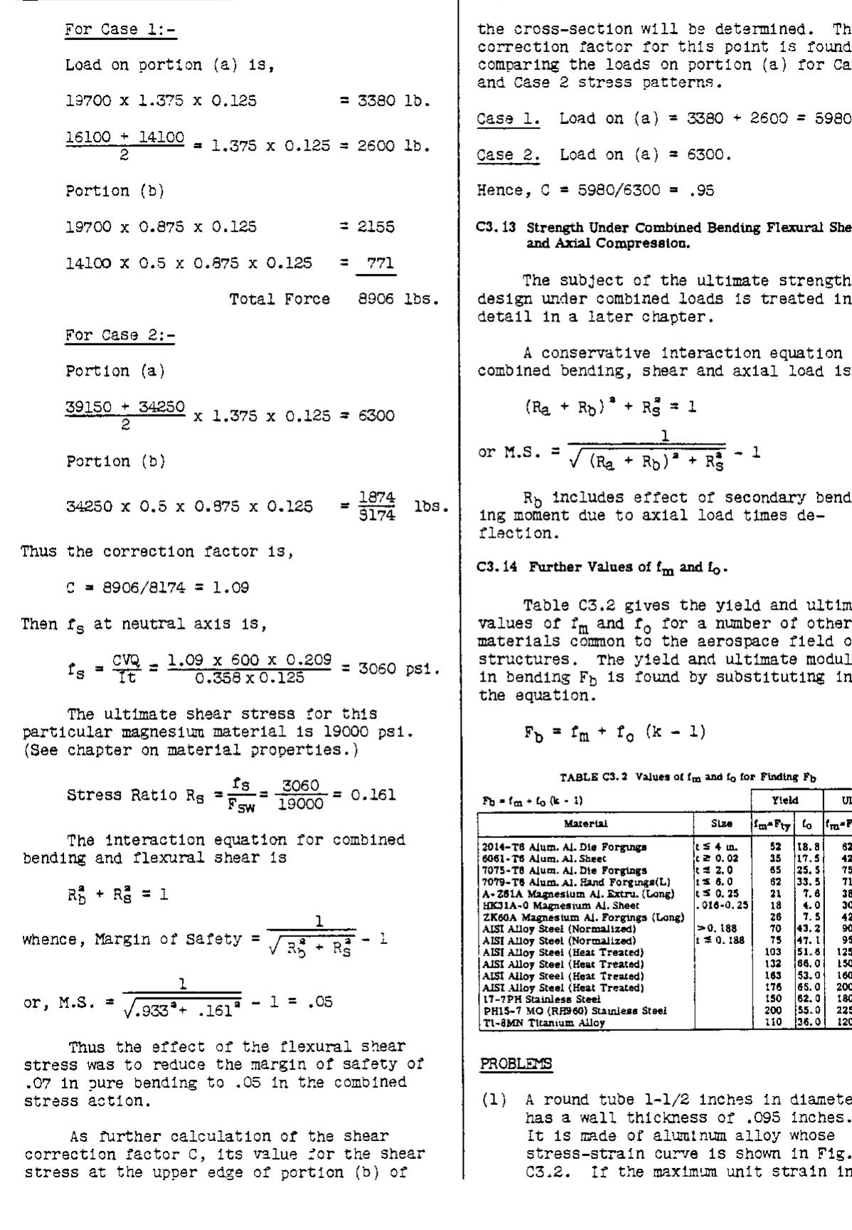 Figure 443 - Bruhn, Analysis and design of flight vehicle