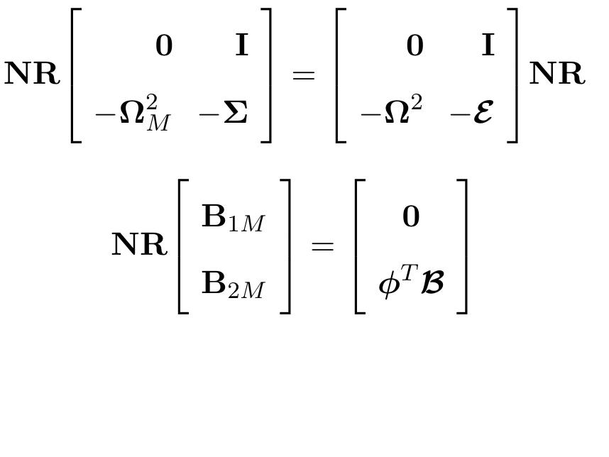 These partitions, eqs.(35) can be rewritten as where n;; and