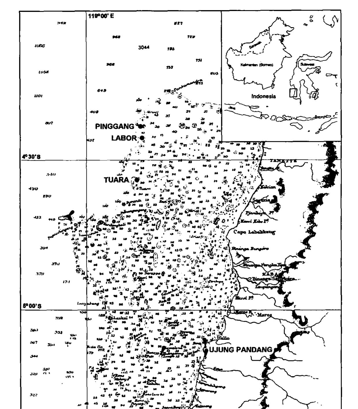 Shipwreck location plan.