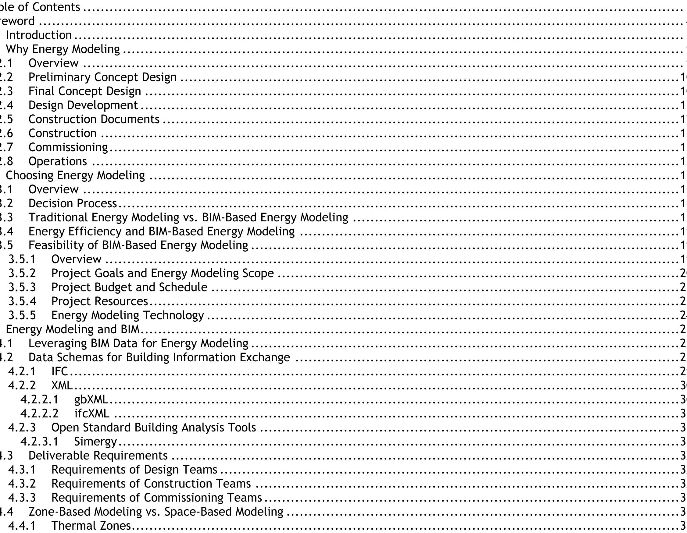 Table 1 - GSA BIM Guide 01 -3D-4D-BIM Overview GSA BIM