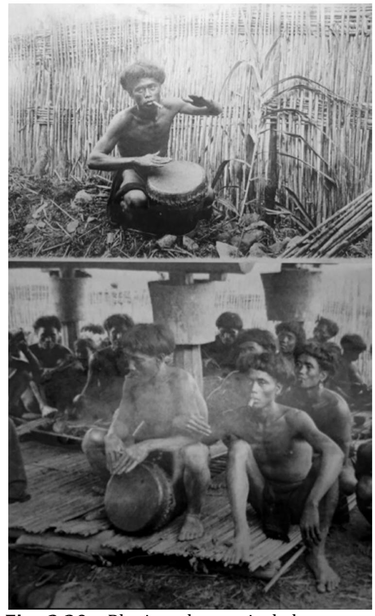 Figure 42 - A study of the musical instruments of Ifugao in