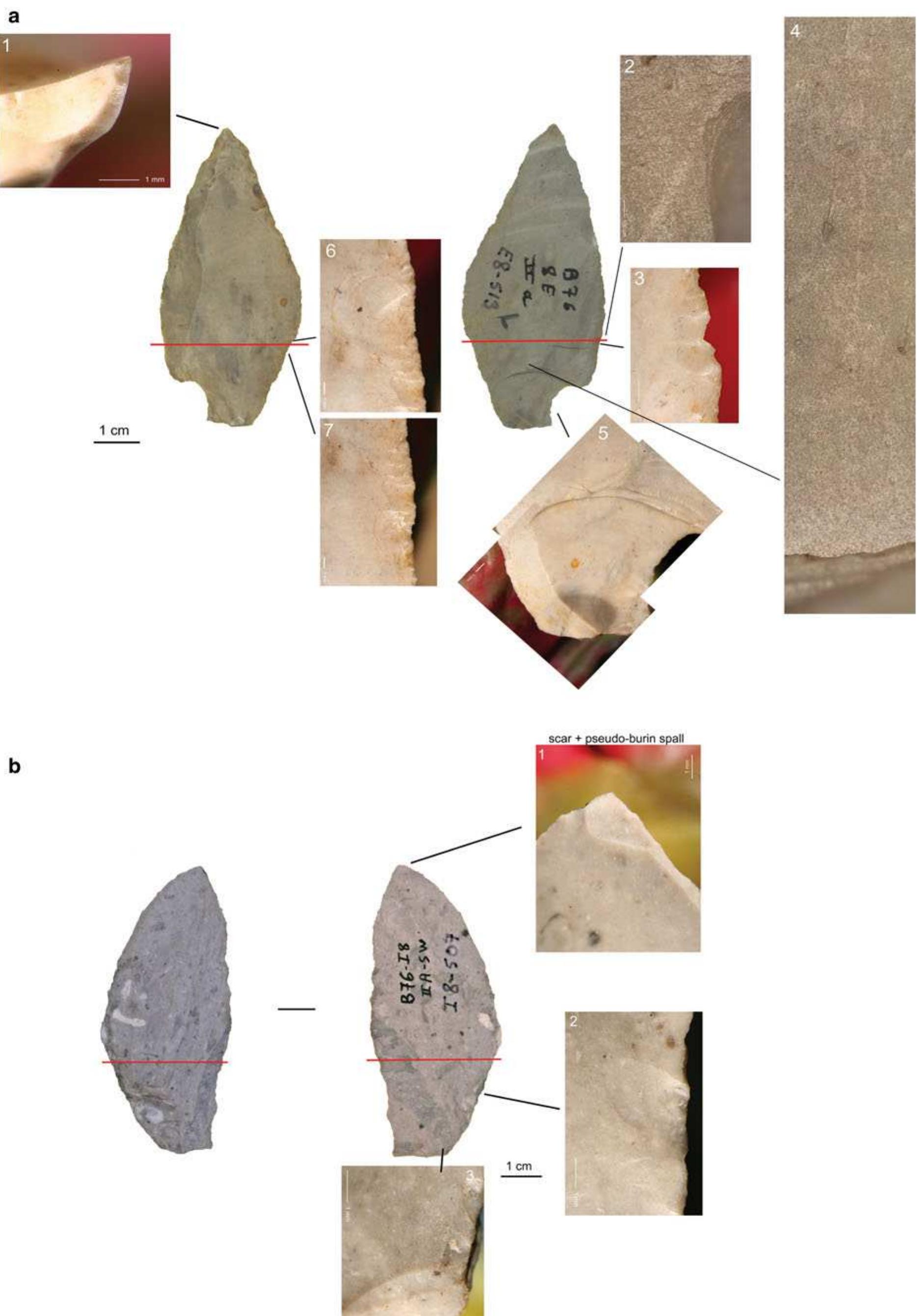 Figure 14 - Projectiles and Hafting Technology