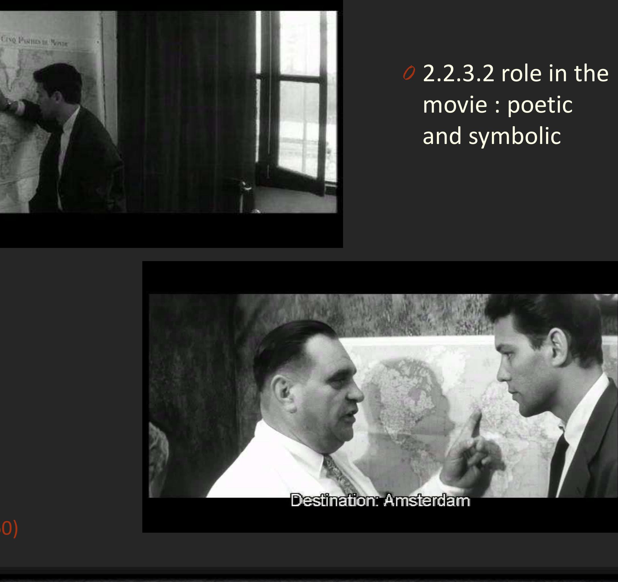 Figure 9 - Cinemaps, typologies and functions of maps in