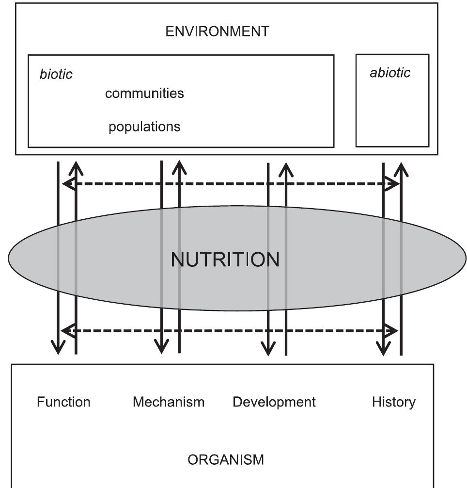 Figure 1 - from Nutrition, ecology and nutritional ecology: