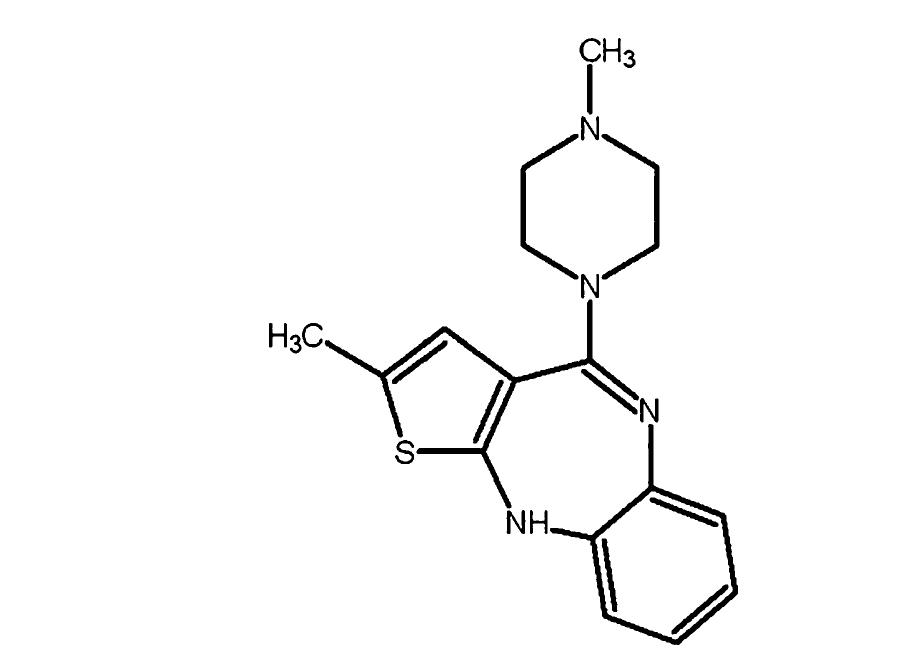 Chemical structure of ola. the carbon paste electrode (cpe),