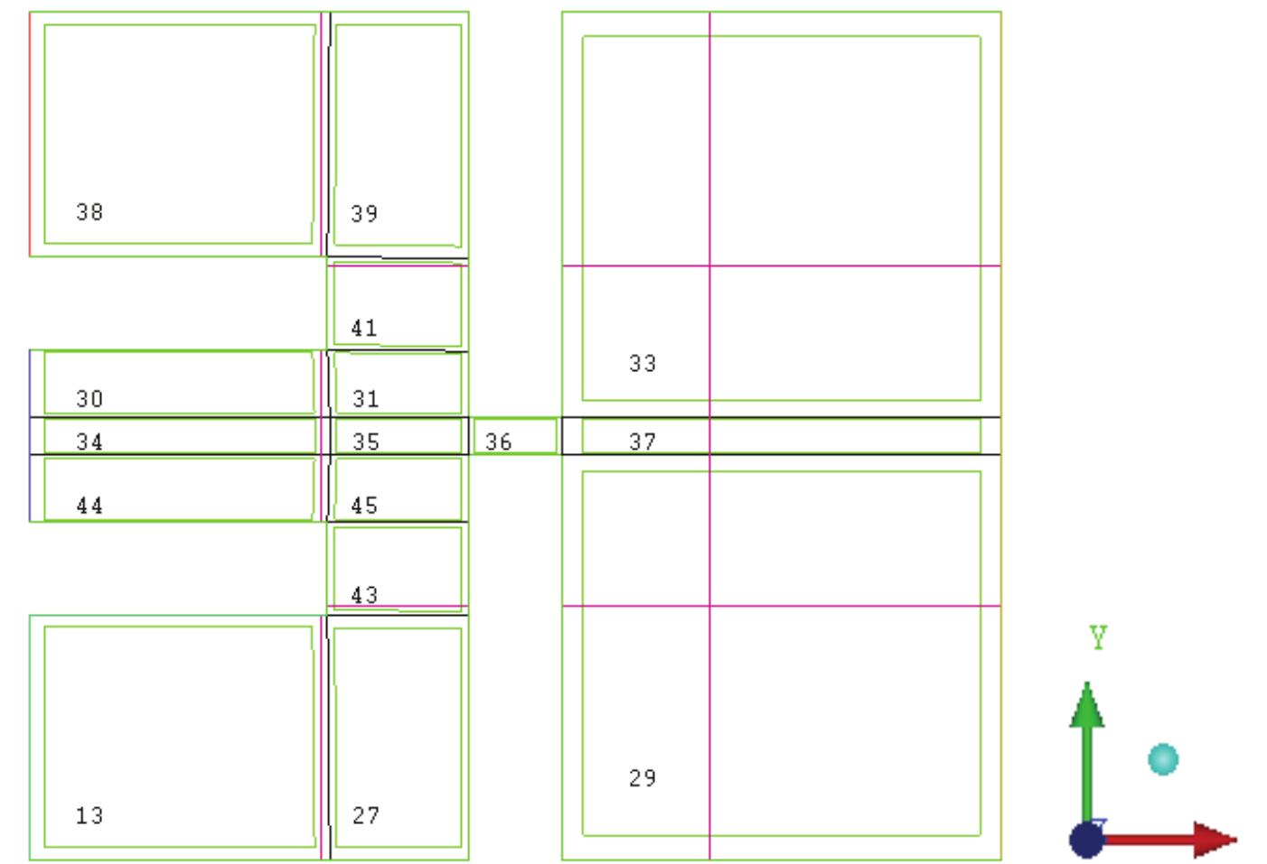 Cad geometry is built out of blocks, as shown in figure 2,