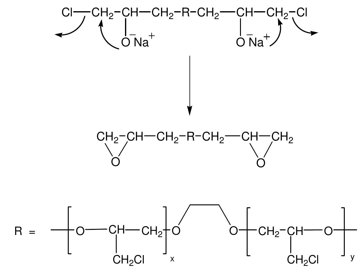 The mechanism for the epoxidation step can be shown as: the