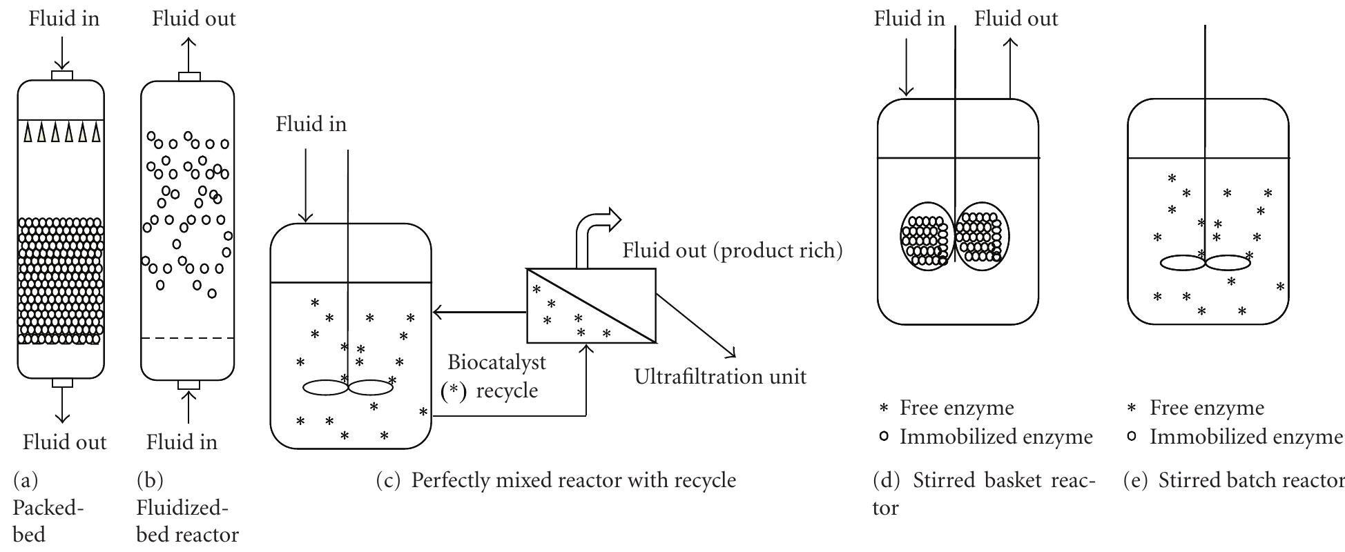 Examples of bioreactor configurations commonly used in