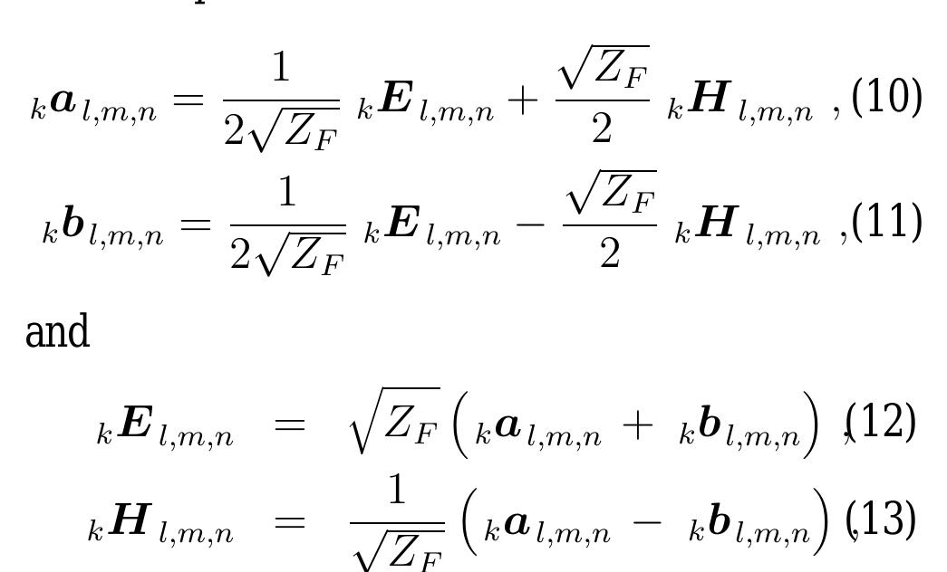 Figure 6 - The transmission line matrix method