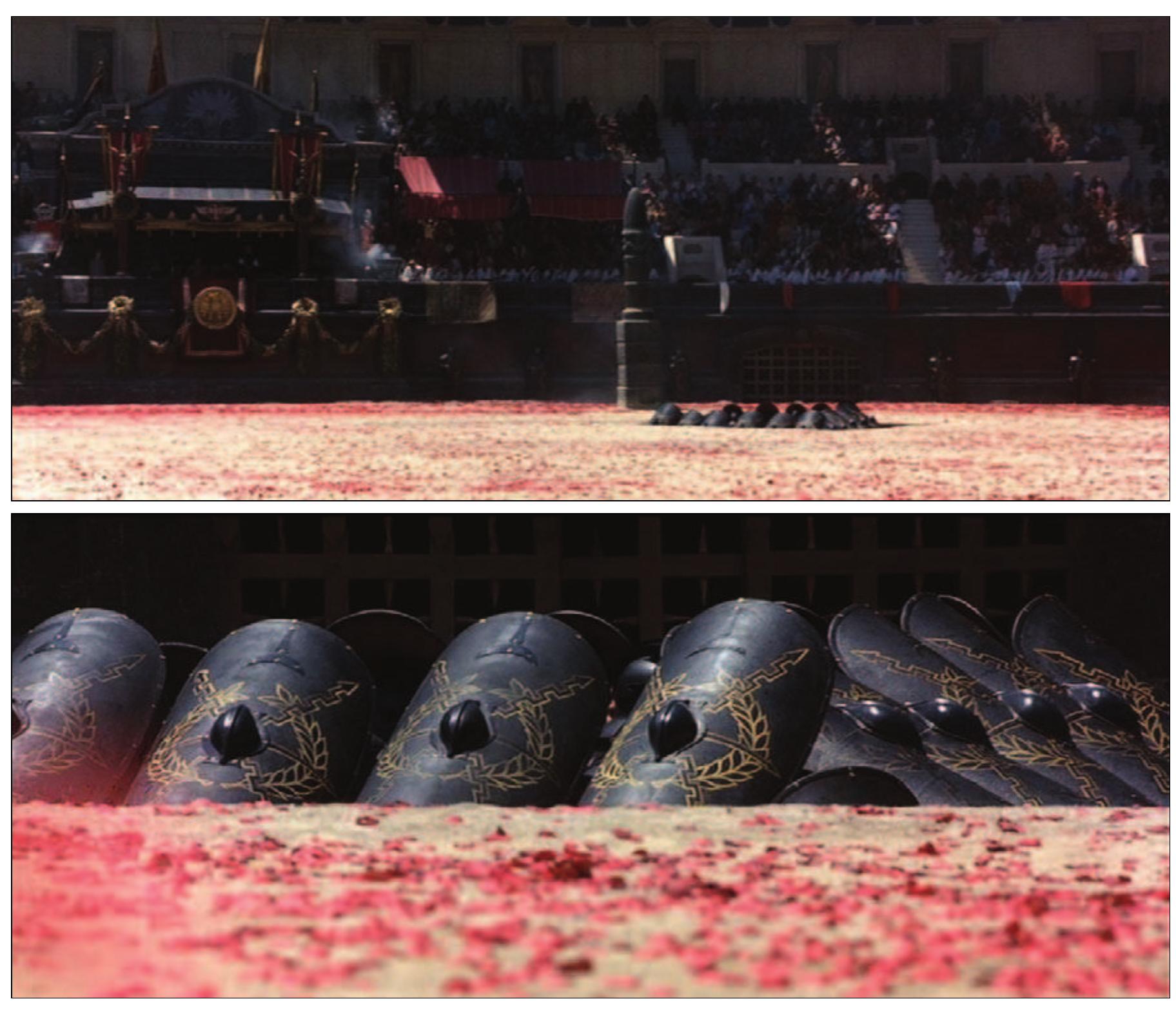 Place mysterious and foreboding. first, the motivated light