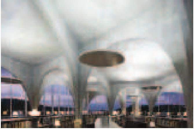 Toyo ito, tama art university library, tokyo, 2007,