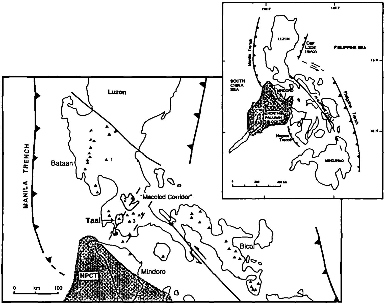 Fic. 1. map of the northern part of the philippine