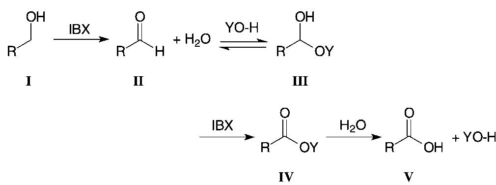 Mechanism of the ibx-mediated oxidation of primary alcohols
