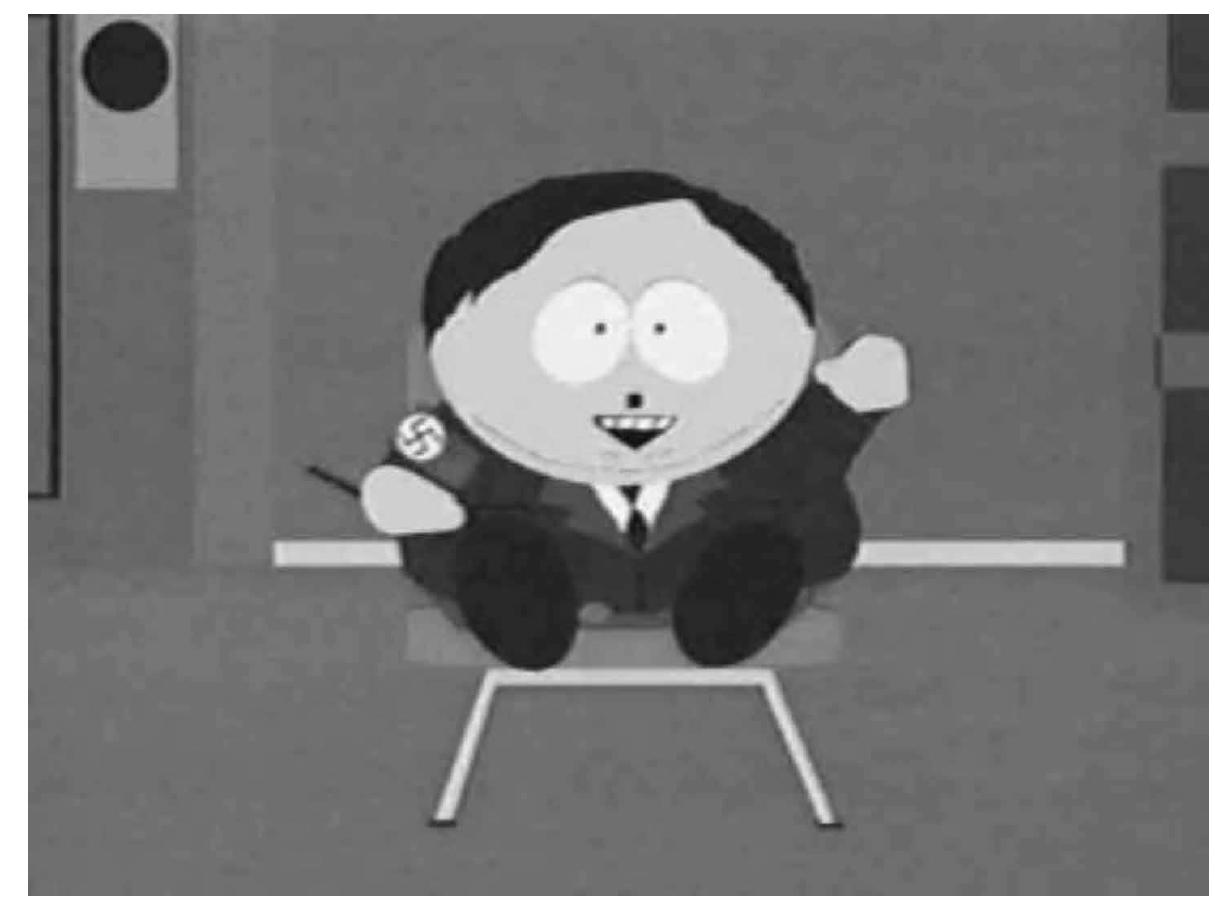 I. eric cartman as adolf hitler south park courtesy of
