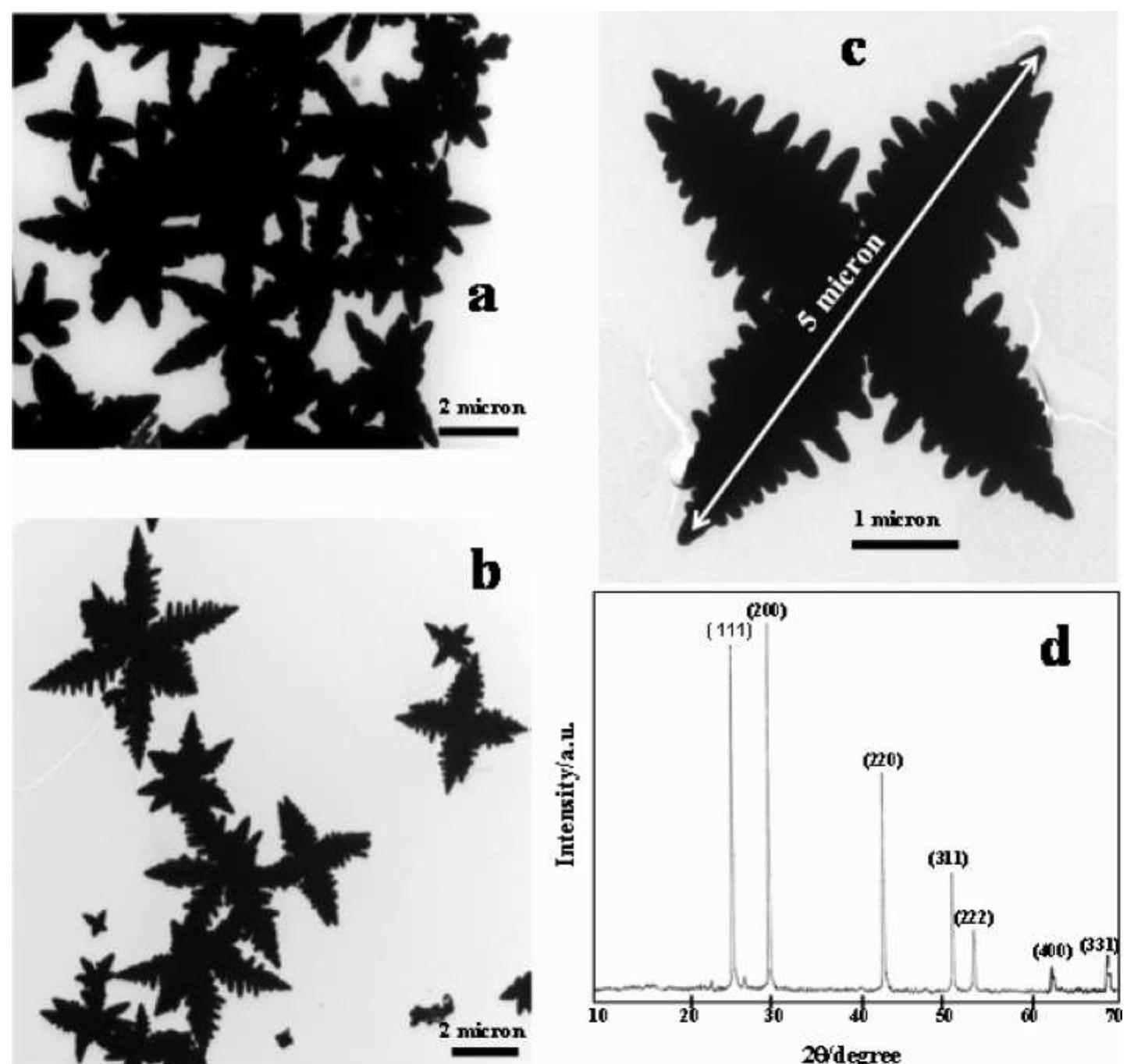 Tem micrographs of pbs mc in the presence of dtab. (a)