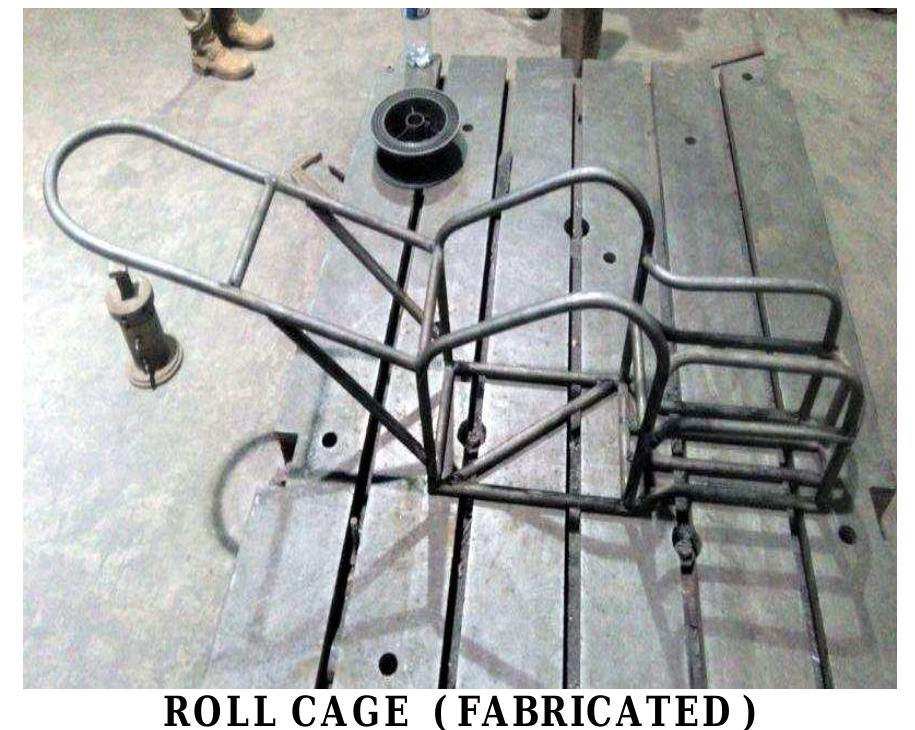 Roll cage design specifications: loading analysis