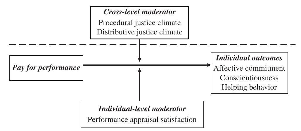 Multilevel model of pay for performance (pfp) and individual