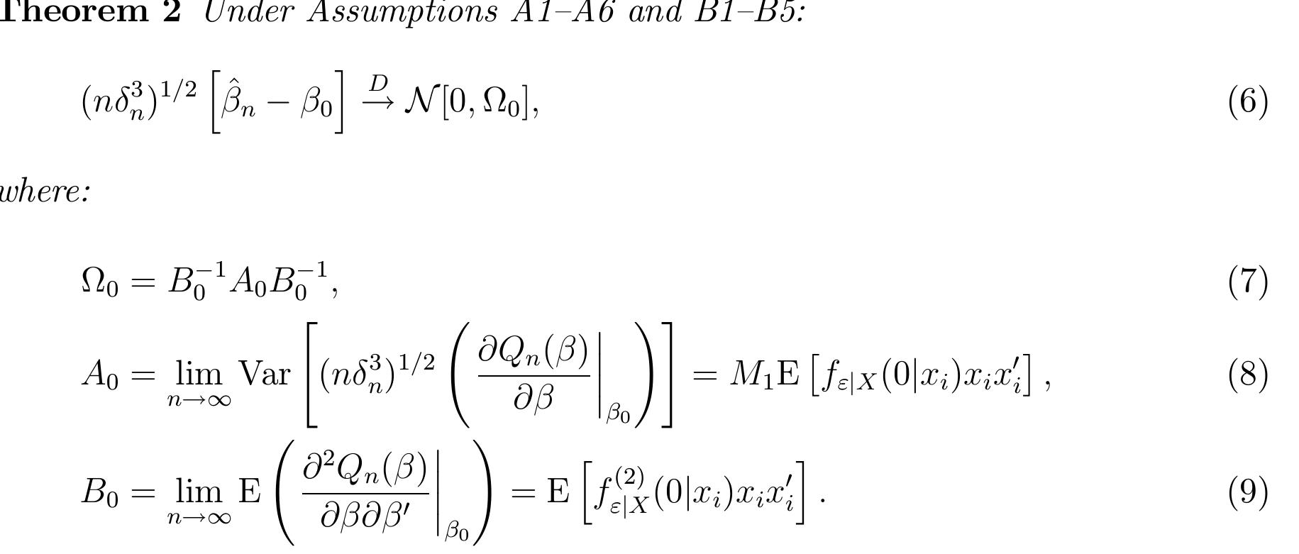 This theorem reveals that, given our bandwidth assumptions,