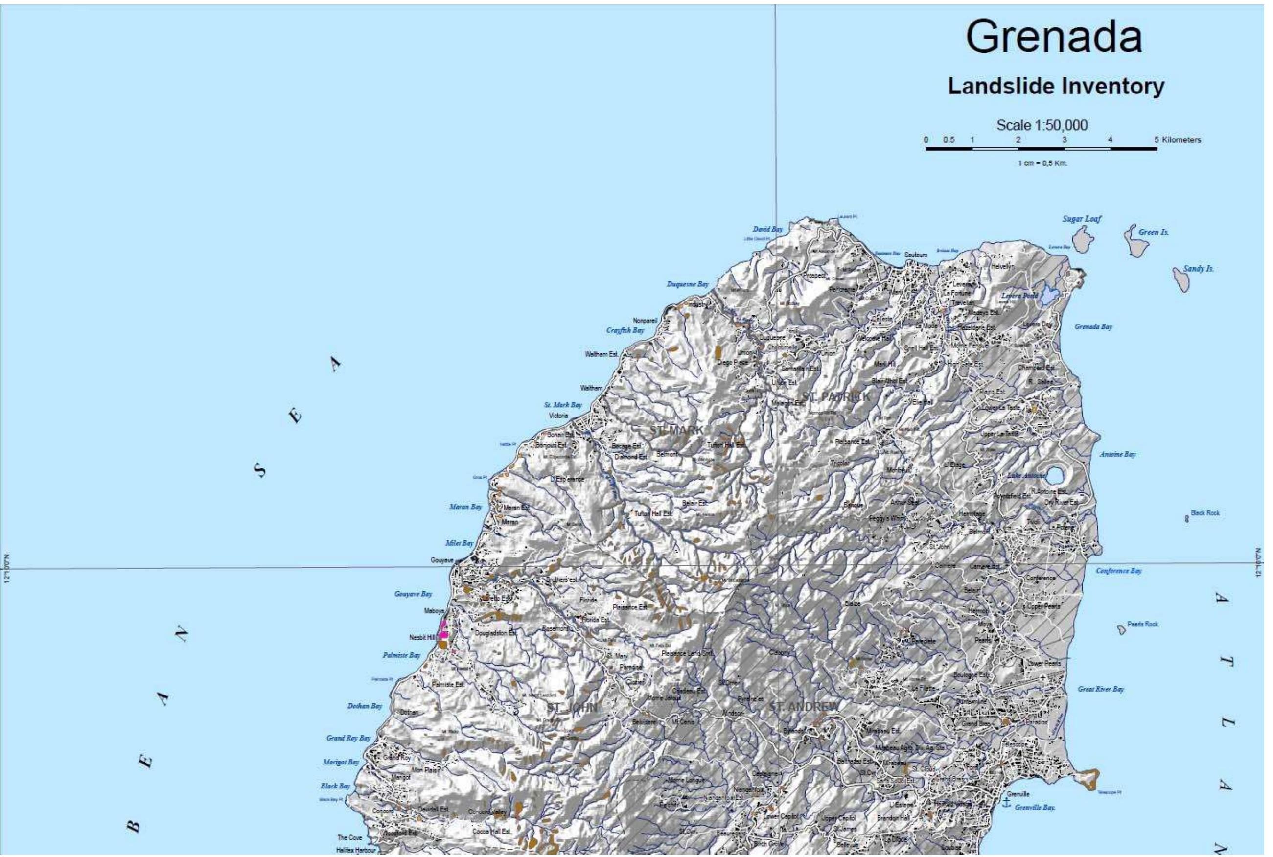 -5: northern part of the final landslide inventory map for