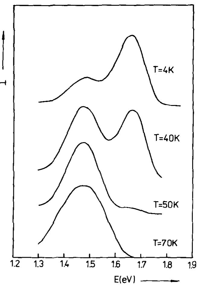 Luminescence spectra of an octahedrally coordinated mnse