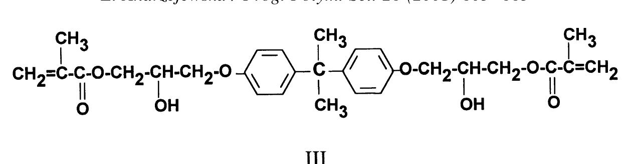The high viscosity of pure bis-gma suppressed its