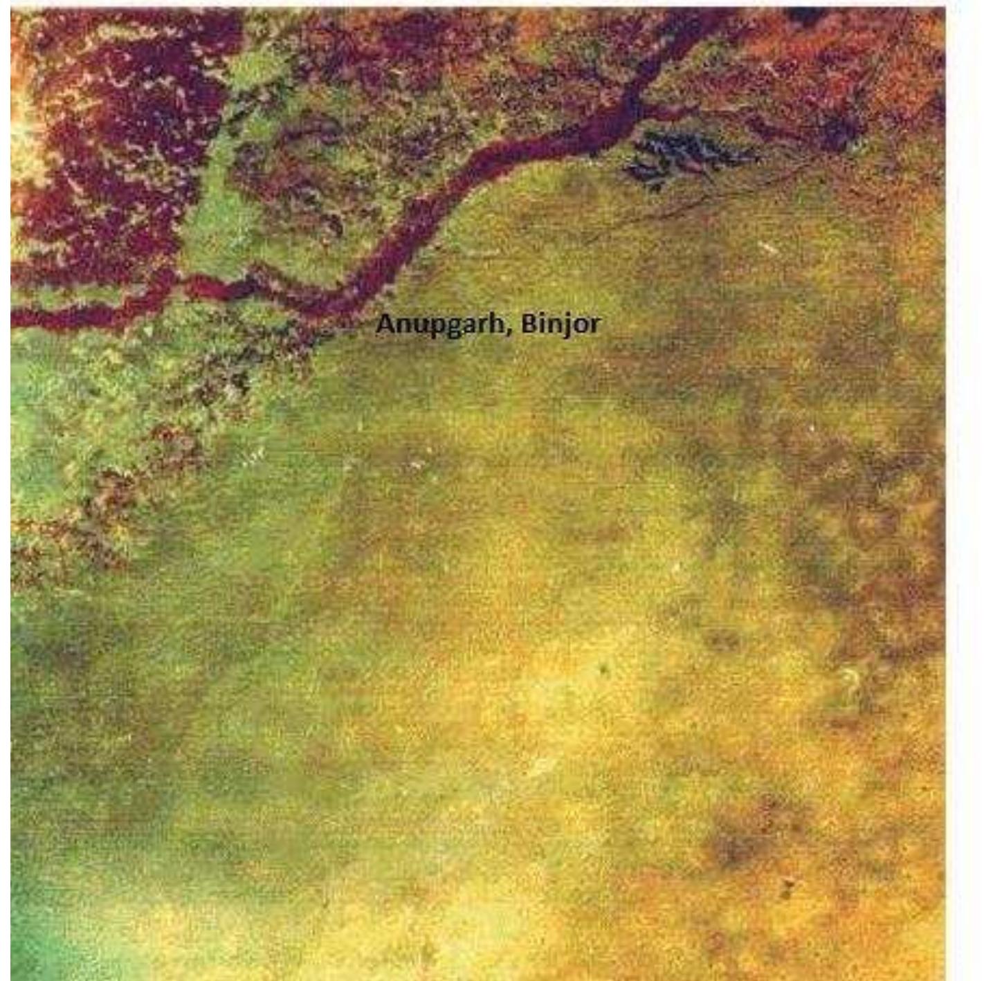 Palaeo-drainage map of thar desert region using irs p3 wifs