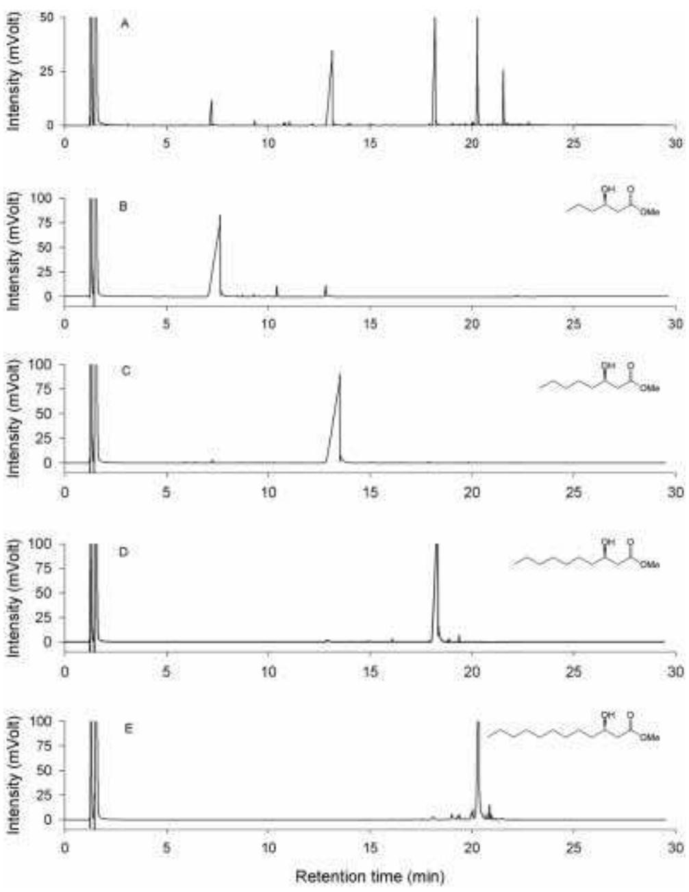 Gc Chromatograms Of Distillation Fractions A Shows