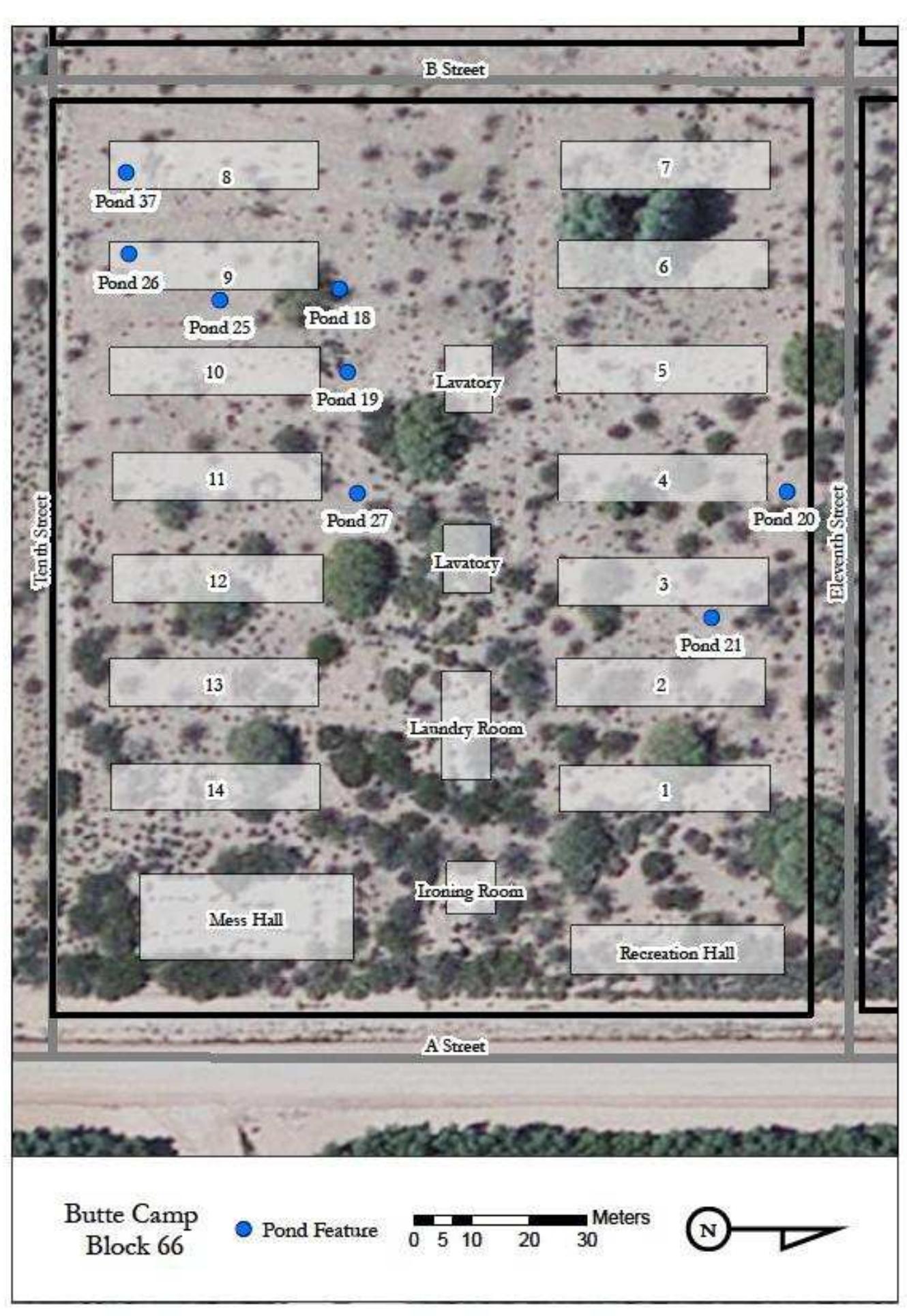 Planview of block 66 drawn by koji ozawa, aerial image