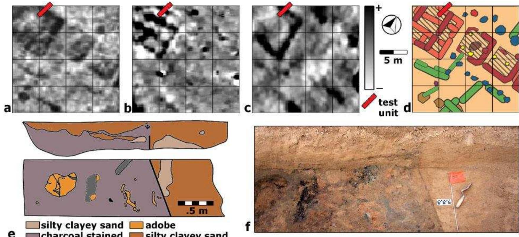 Testing of a rectangular anomaly at pueblo escondido, nm