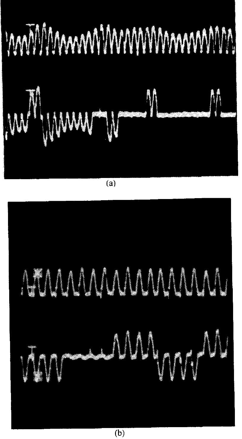 Oscillograms of dc bus modulation in presence of dpm