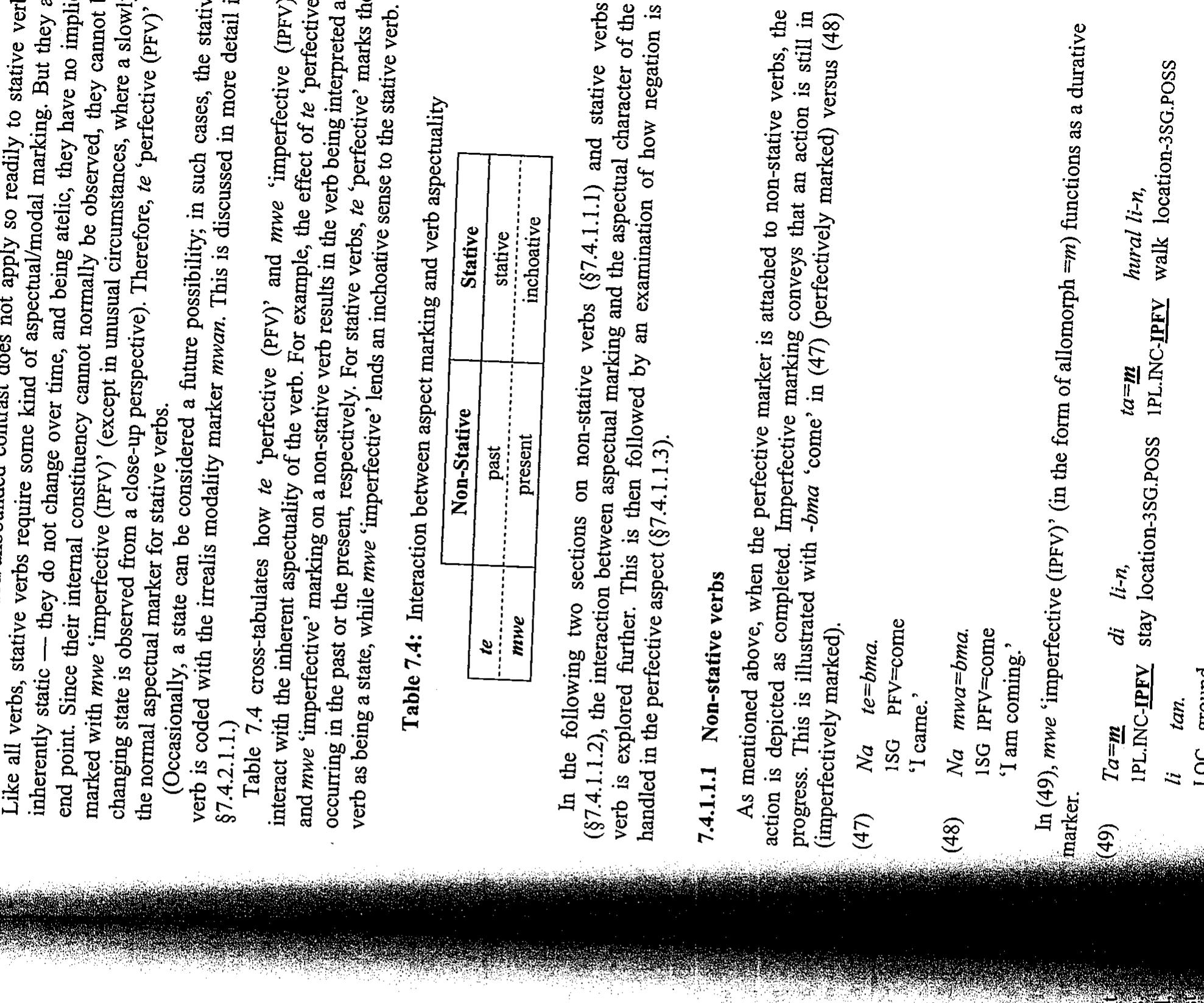 Table 24 - A Grammar of Abma, a Language of Pentecost