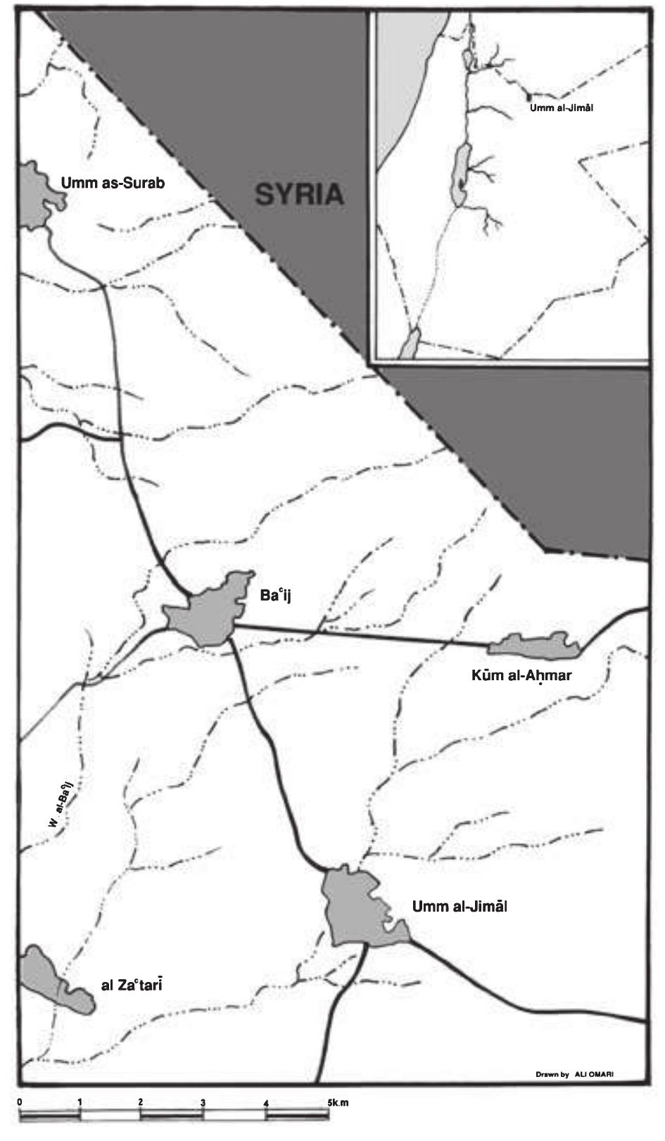 Figure 1 - from New Nabataean inscriptions from Umm