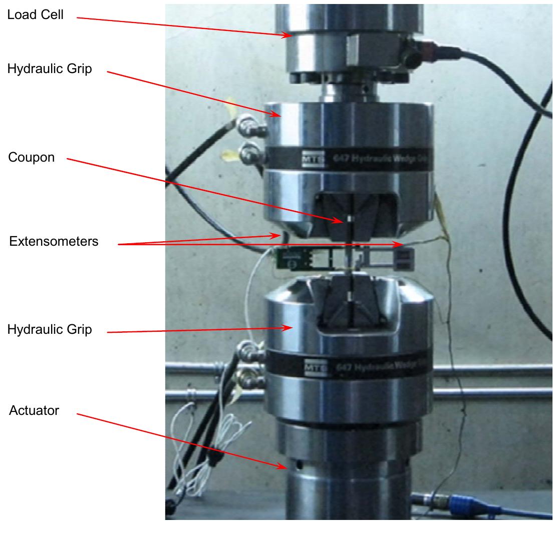 C-fer's materials testing system (mts) all tension and