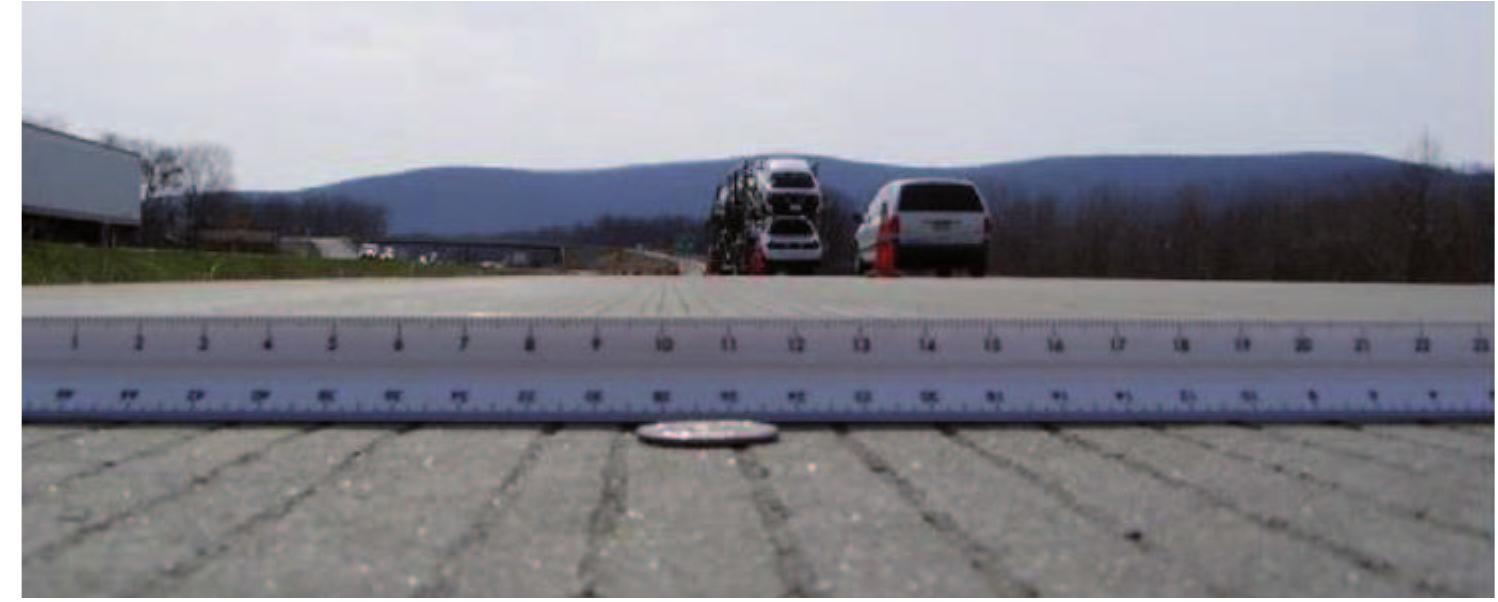 - longitudinal tined concrete pavement (source: the transtec