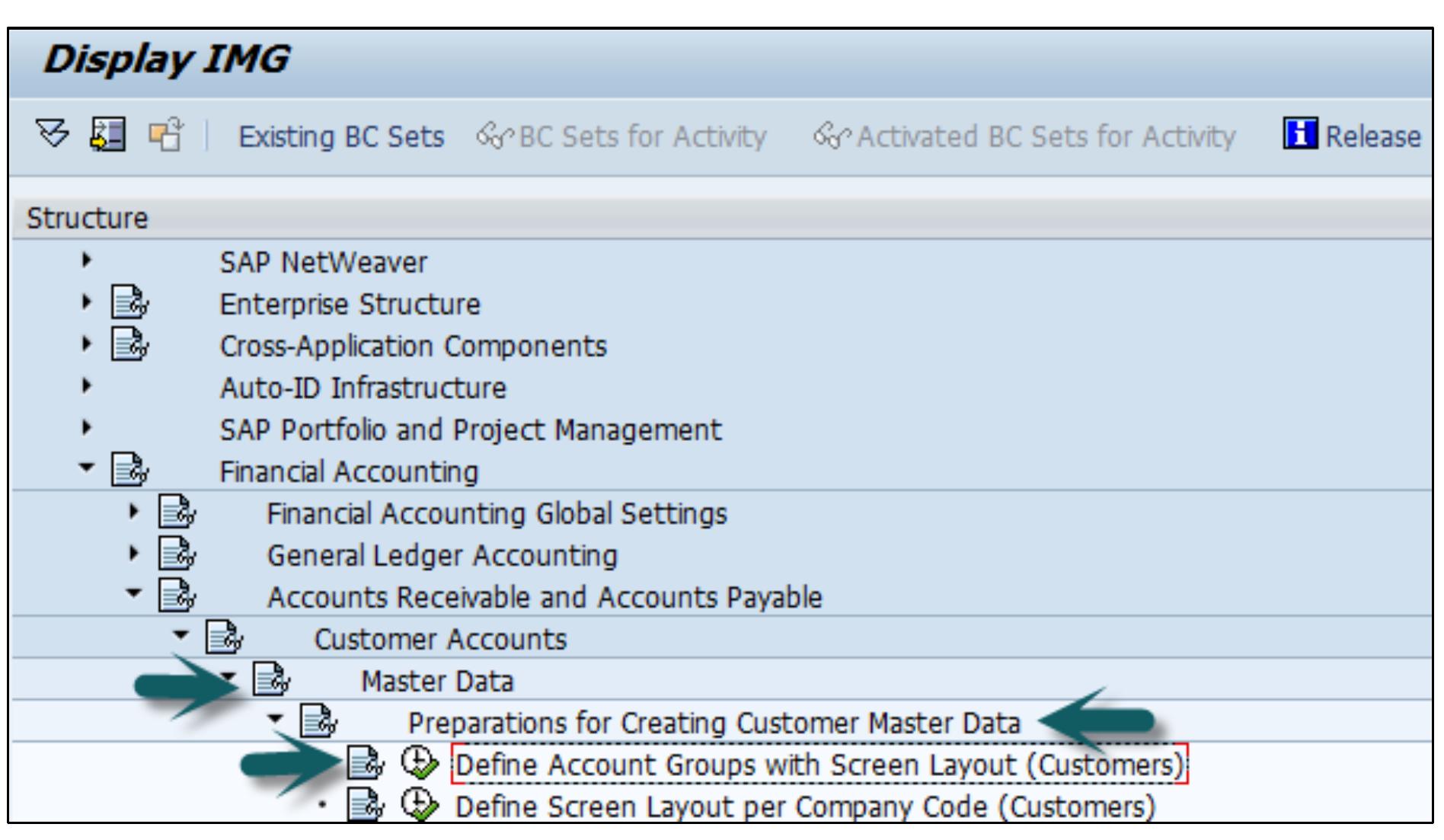 Go to spro -> sap reference img -> financial accounting ->