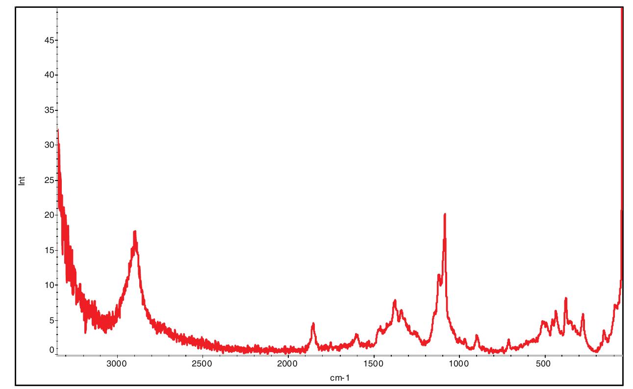 Raman spectrum, paper 5. (color figure available online.)