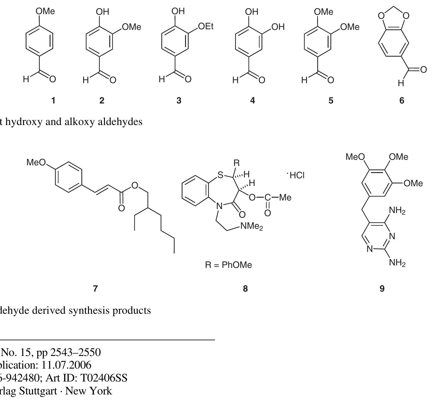 Figure 1 - from The HF/BF3-Catalyzed Reaction of Substituted