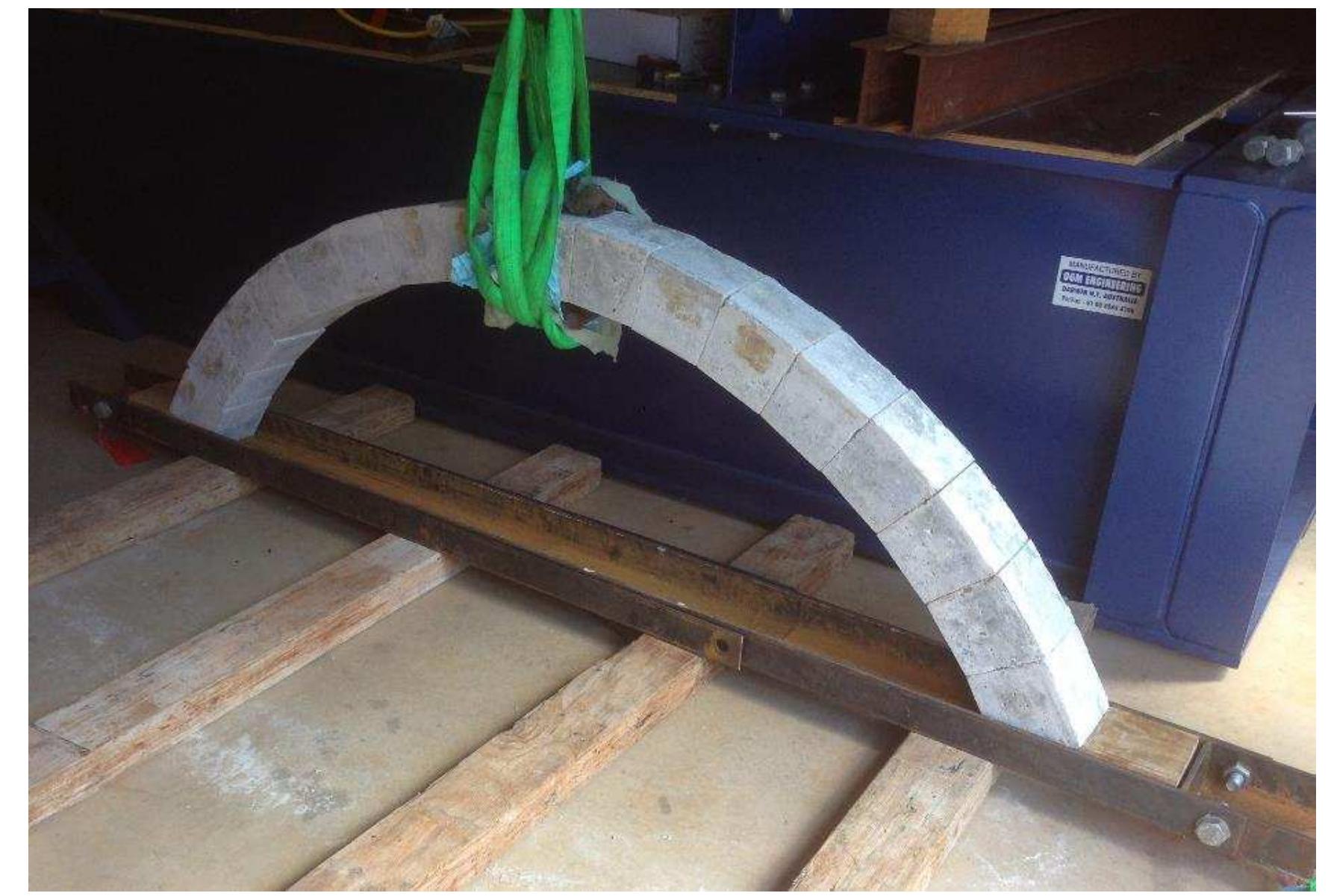 Figure 44 - Structural Behaviour of Segmental Arch