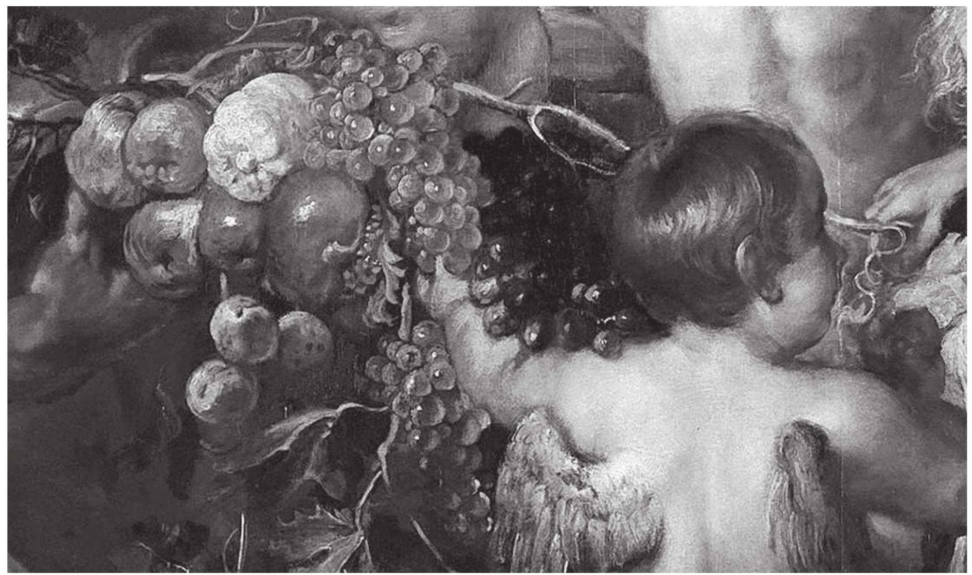 Peter paul rubens, allegory of peace and war: detail of the