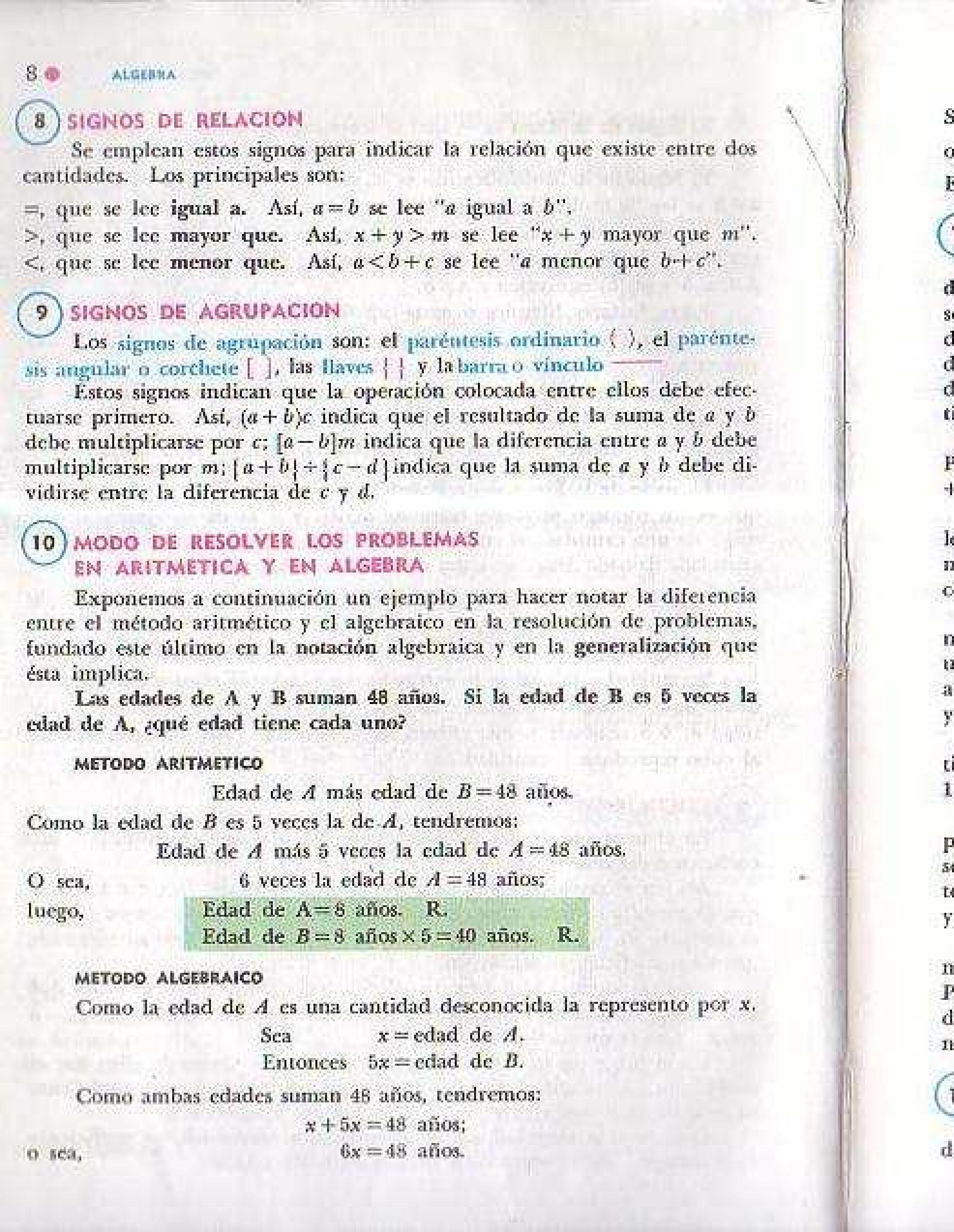 (PDF) Libro de algebra de baldor