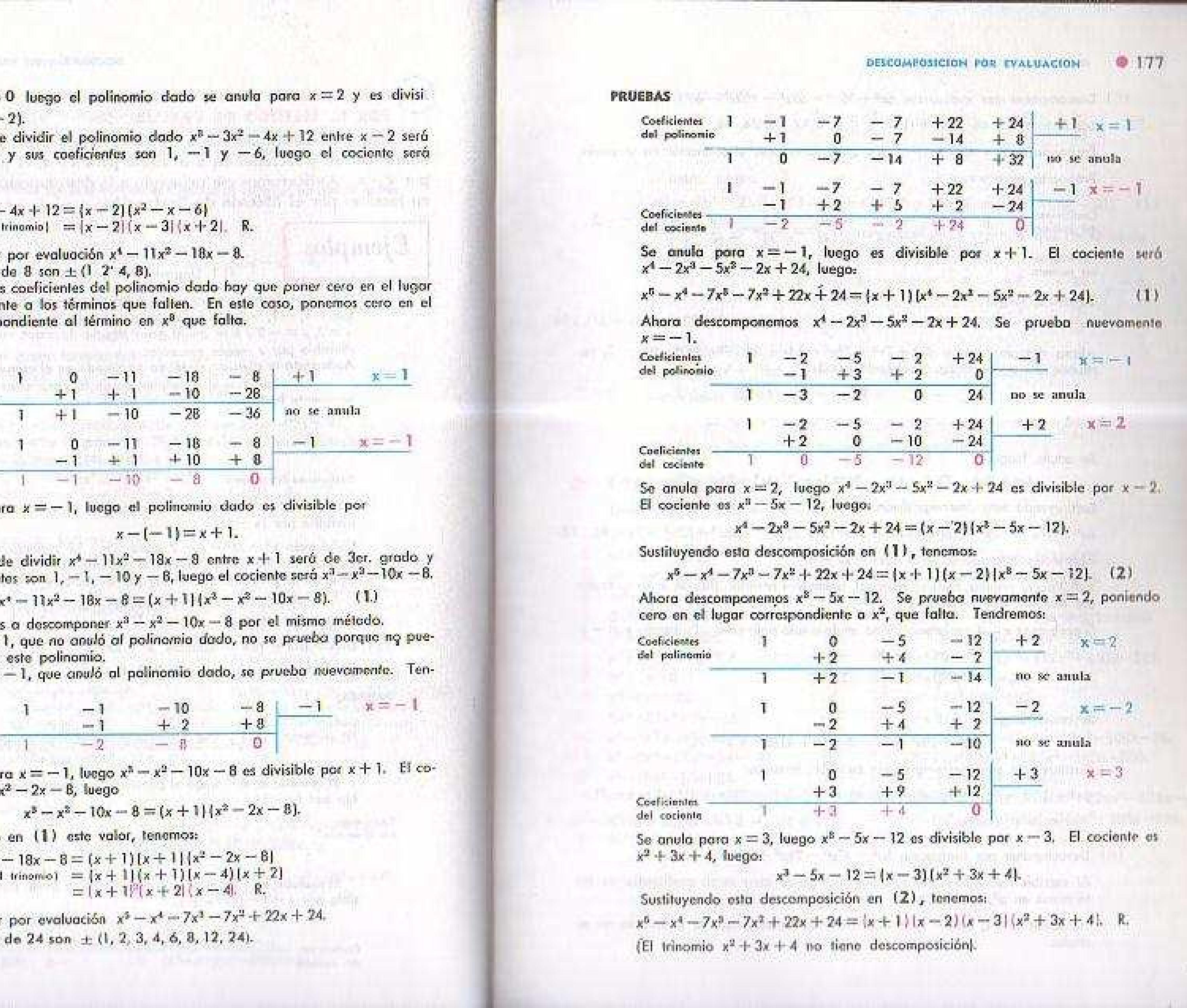(PDF) Libro de algebra de baldor