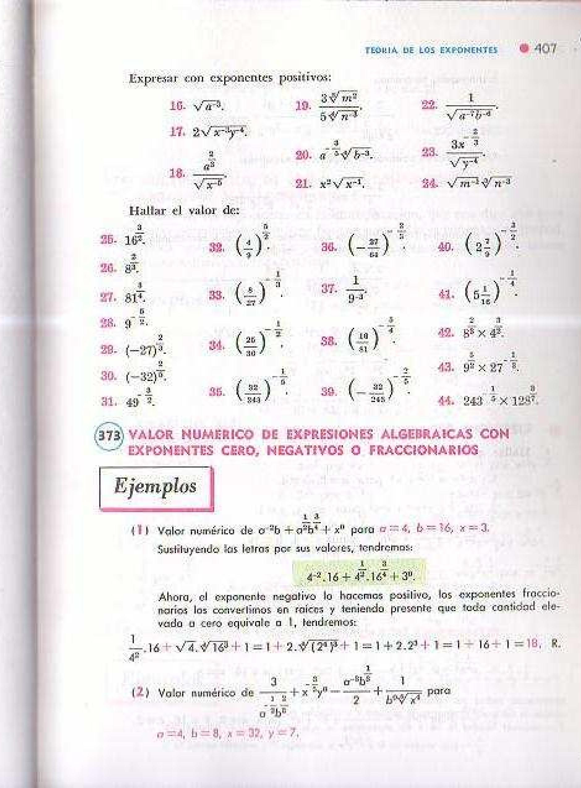 (PDF) Libro de algebra de baldor