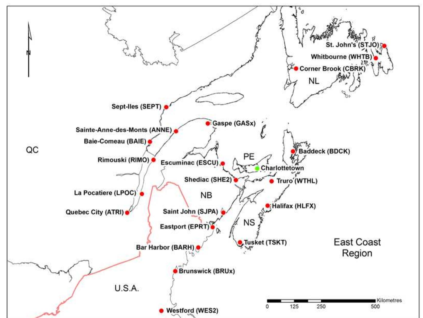Figure 3 - from Relative sea-level projections in Canada and
